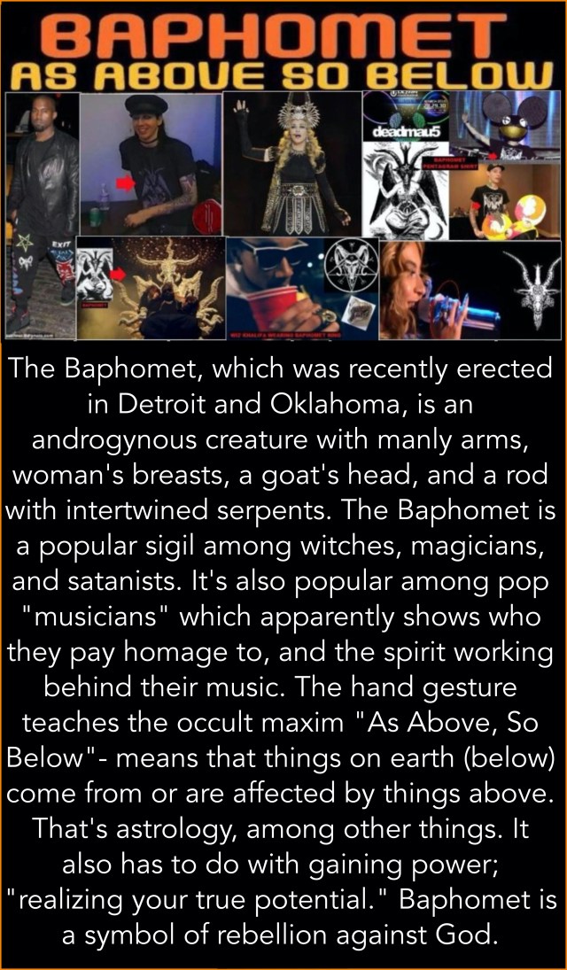 Baphomet Sigil – Jesus Truth Deliverance