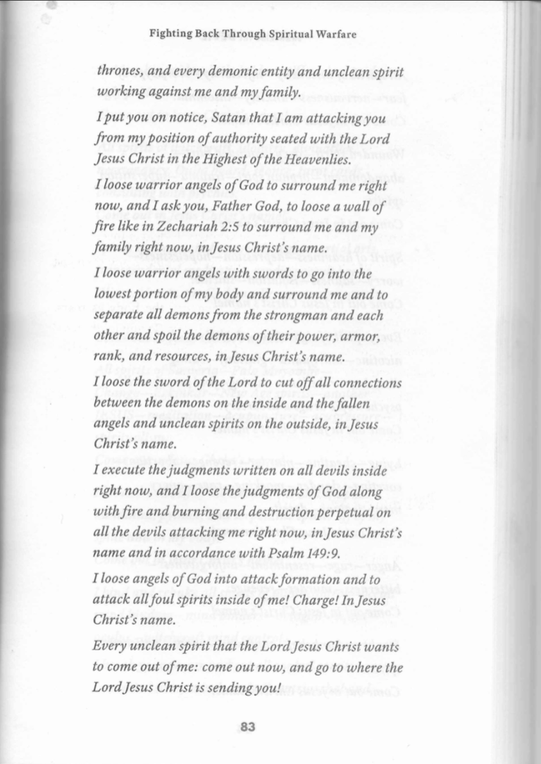 Breaking Strongholds: Self-Deliverance – Jesus Truth Deliverance