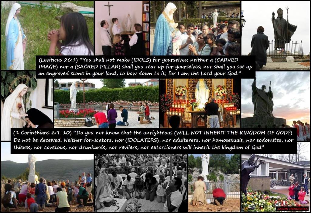 Praying to Mary, Having Mary Idols, and Bowing to Them Is An ...