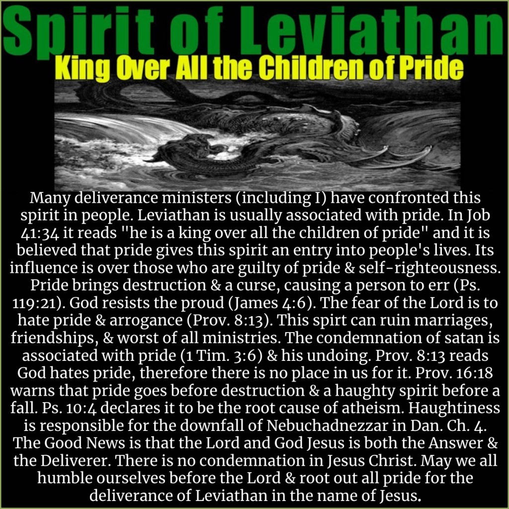 Spirit of Leviathan [Includes Deliverance Prayer] – Jesus Truth Deliverance