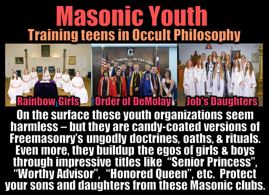 Masonic Youth: Rainbow Girls, Order of Demolay, and Job’s Daughters ...