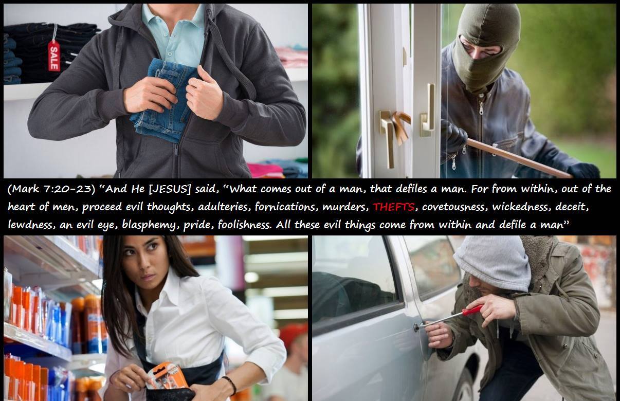 The Sin of Stealing – Jesus Truth Deliverance