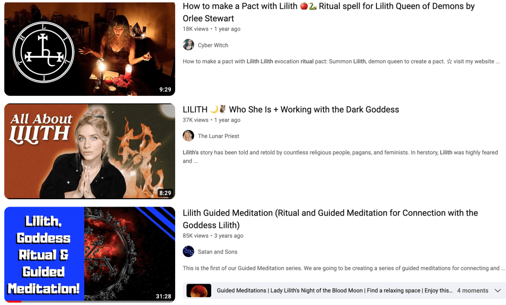 Who is this Lilith or Lillith? – Jesus Truth Deliverance